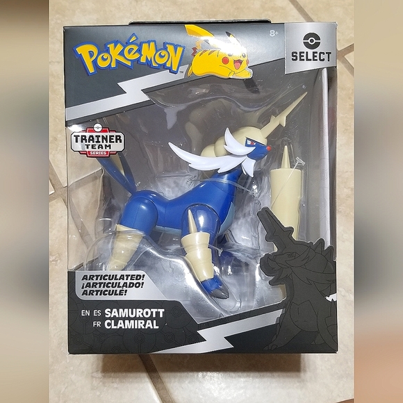 Pokemon | Toys | Jazwares Pokmon Select Trainer Team Series Samurott ...